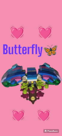 LEGO MOC Buterfly🦋 by LegoGirl14 | Rebrickable - Build with LEGO