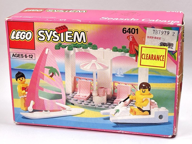 Into the Archives: 6401-1 - Seaside Cabana | Rebrickable - Build with LEGO