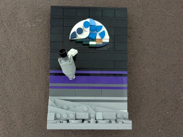 LEGO MOC Apollo 8 'Earthrise' Diorama [1:220 scale] by Apollo_110 ...
