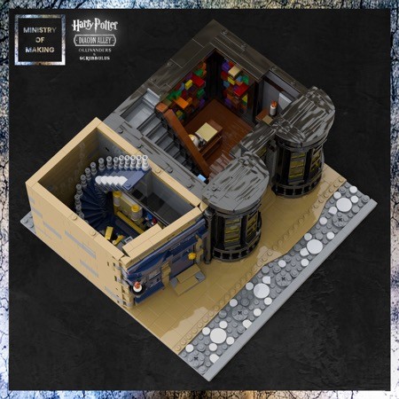 LEGO MOC Diagon Alley: Ollivanders & Scribbulus Modular by ...