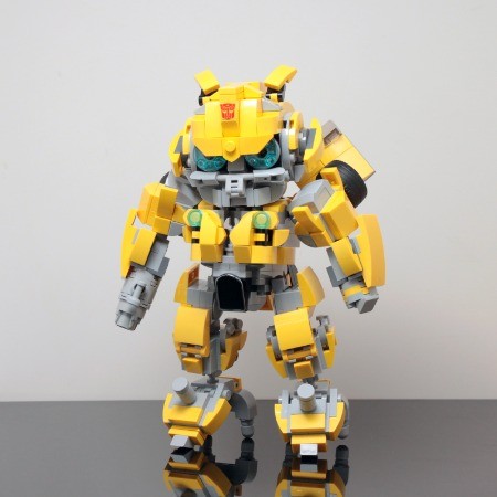 LEGO MOC BUMBLEBEE M1-TRANSFORMERS by choi_dambaek | Rebrickable ...