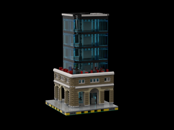 LEGO MOC Metro Plaza by priita | Rebrickable - Build with LEGO