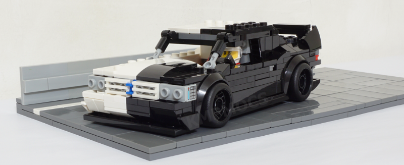 LEGO MOC 76922 Mercedes 190E & SLS AMG by KMPMOCS | Rebrickable - Build ...