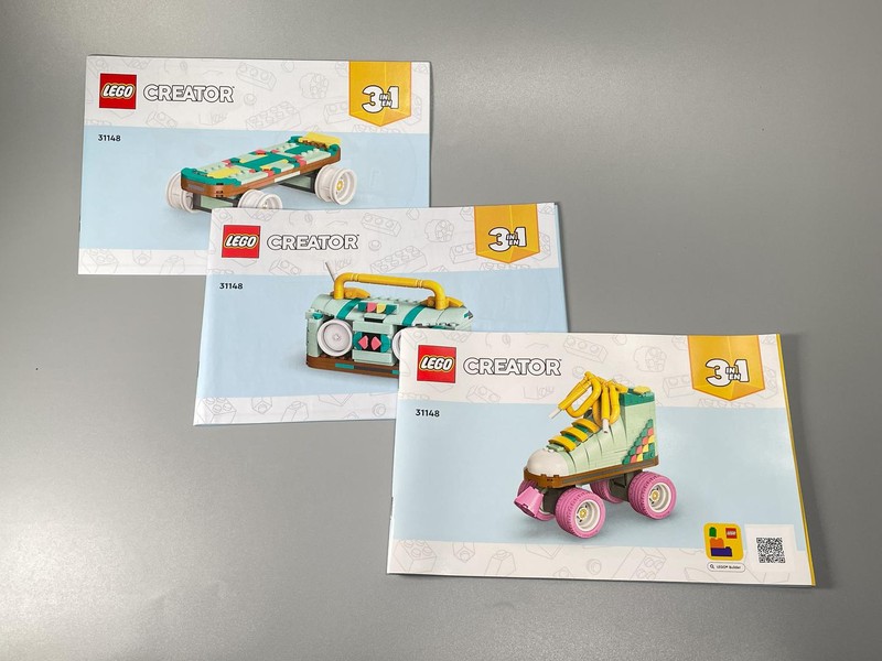 Review: 31148-1 - Retro Roller Skate | Rebrickable - Build with LEGO