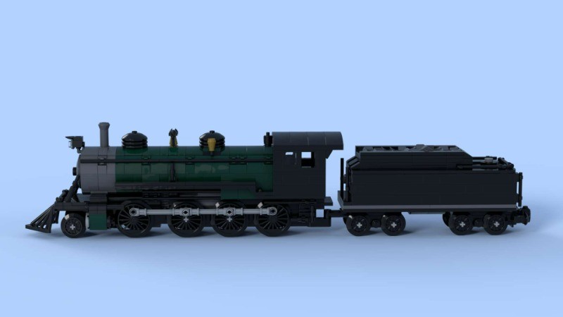 LEGO MOC-184453 American 2-8-0 Steam Locomotive by C0NN3RY ...