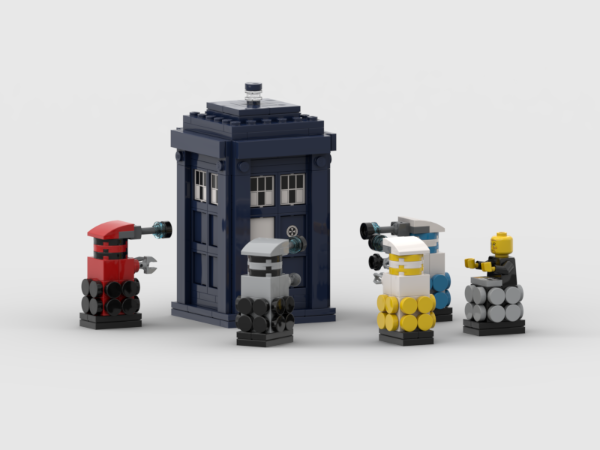 LEGO MOC Dalek by galmar | Rebrickable - Build with LEGO