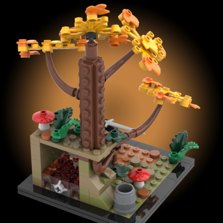 LEGO MOC Forging of Anduril by LucSoleBricks | Rebrickable - Build with ...