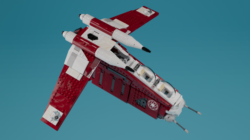 LEGO MOC Coruscant Guard Gunship - Ultimate Modification by Tiggerljc ...