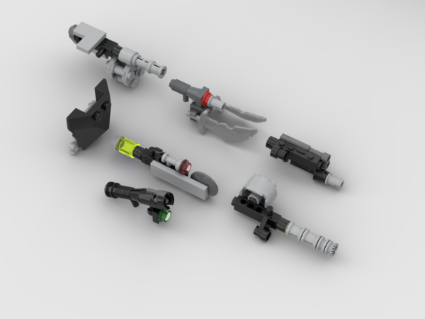 LEGO MOC Exo Force Robot Equipment by McMOC | Rebrickable - Build with LEGO