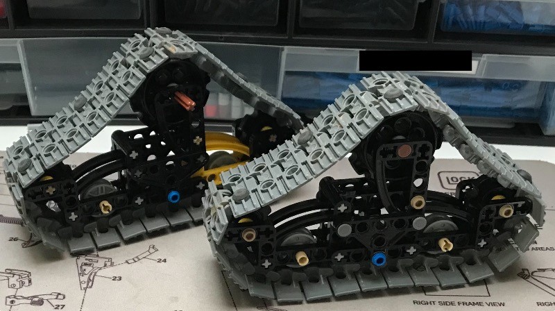 LEGO MOC Snow chains for Didumos 4wd RC Buggy by TRXRic | Rebrickable ...