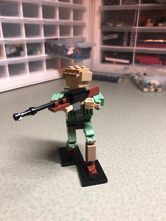 LEGO MOC Brick Built Soldiers by Camobricktape | Rebrickable - Build ...