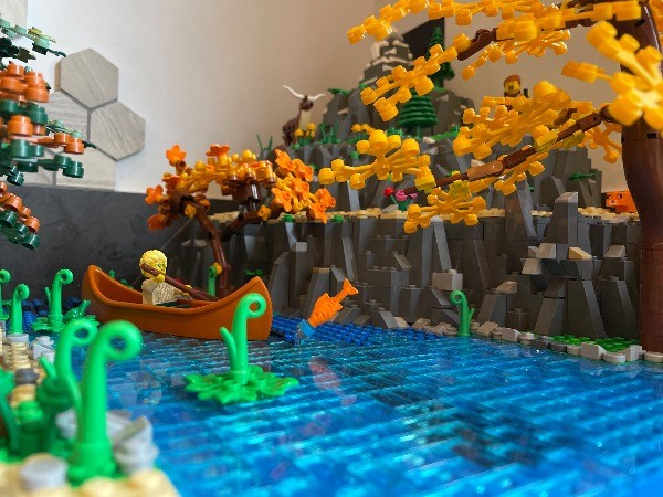 LEGO MOC-175981 Nature Diorama + Display for set 21338 A-Frame Cabin by ...