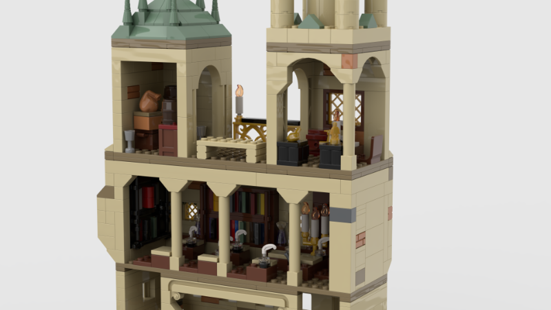 LEGO MOC-184425 potions classroom and history of magic classroom by ...