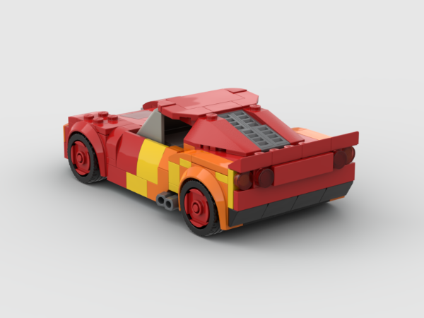 LEGO MOC Lightning McQueen by PriXard | Rebrickable - Build with LEGO
