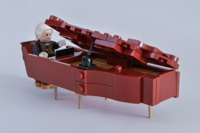 LEGO MOC Harpsichord by brisolla | Rebrickable - Build with LEGO