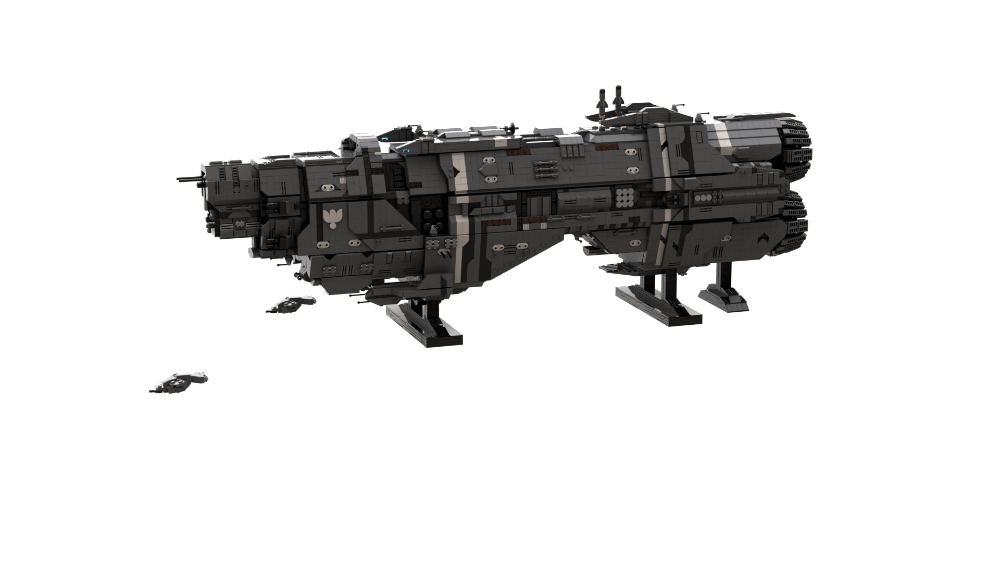 LEGO MOC-231999 Marathon-class heavy Cruiser - UNSC Leviathan by ...