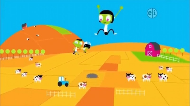 LEGO MOC PBS kids: Dee, del, and dot with the tiny cows by B00by fourty ...