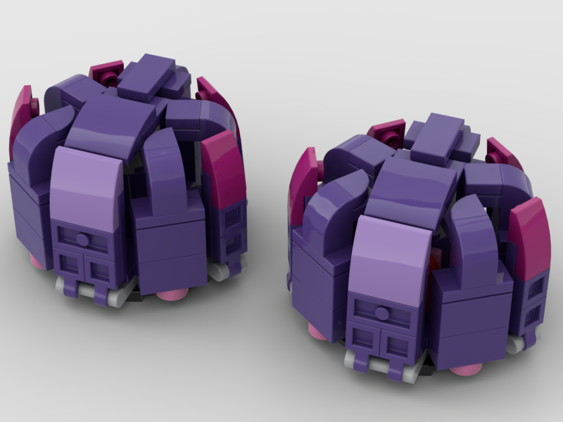 LEGO MOC Lego Legion Imperialis-Legiones Astartes Drop Pods by GargonLe ...