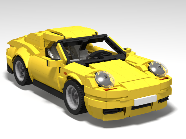 LEGO MOC Porsche 911 by NL33 | Rebrickable - Build with LEGO