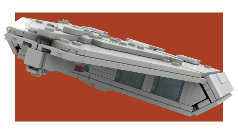 LEGO MOC Quasar Fire-class Carrier by MM0nu | Rebrickable - Build with LEGO