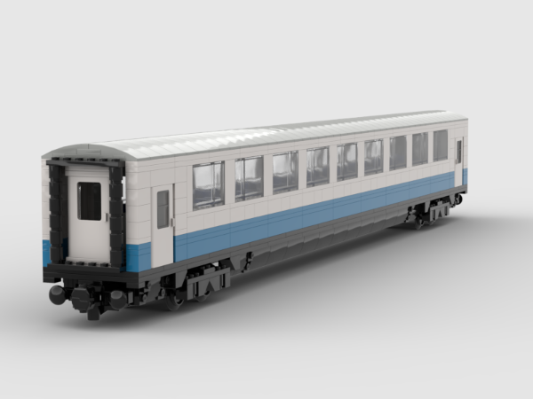 LEGO MOC Minifig scale passanger train wagon by Jerrycica1 ...