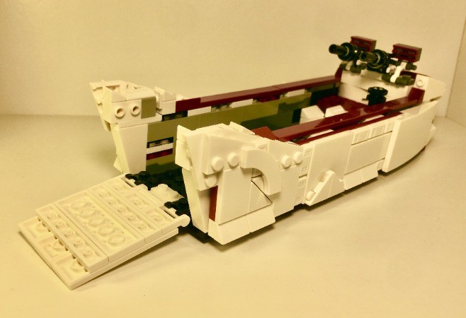 LEGO MOC Clone Amphibious Assault Vehicle (2 x 75342) by Ethanbuilder ...
