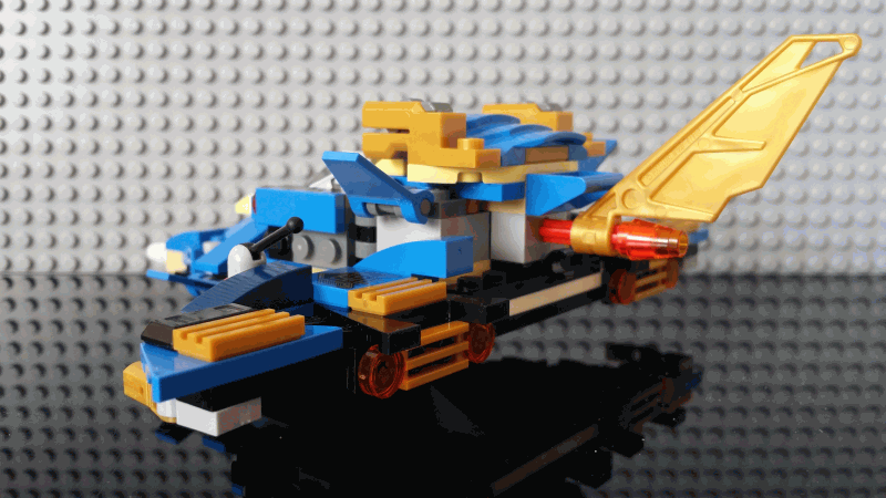 LEGO MOC Jet EVO JE-784.1 "Lightning" by A.Fool | Rebrickable - Build ...