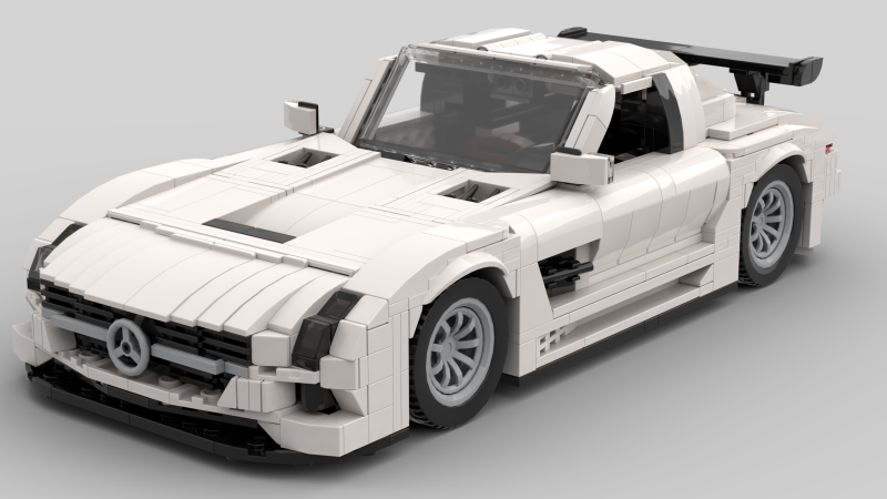 LEGO MOC Benz AMG SLS BS by Arisa | Rebrickable - Build with LEGO