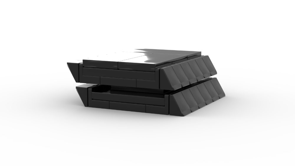 LEGO MOC Playstation 4 by Jermainlego | Rebrickable - Build with LEGO