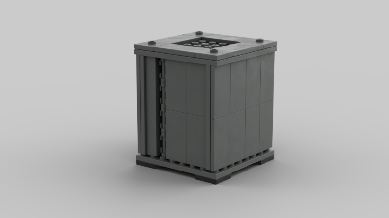 LEGO MOC Small Compact Container by Futurism_Lego | Rebrickable - Build ...