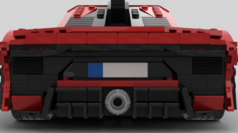 LEGO MOC Benz AMG Project One by Arisa | Rebrickable - Build with LEGO