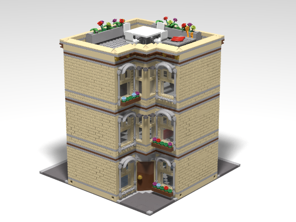 LEGO MOC Corner Modular by Ruhrpott Markus | Rebrickable - Build with LEGO