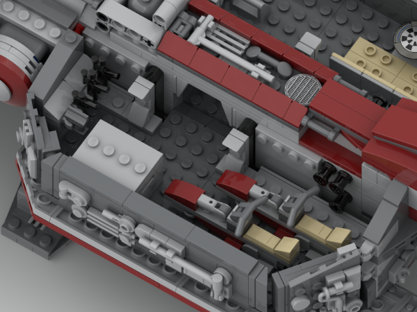 LEGO MOC Republic Consular Class Cruiser by Col_Oneill | Rebrickable ...