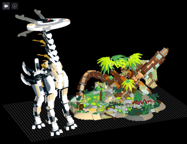 LEGO MOC Ruin of Horus (from Horizon) by Pablow030 | Rebrickable ...