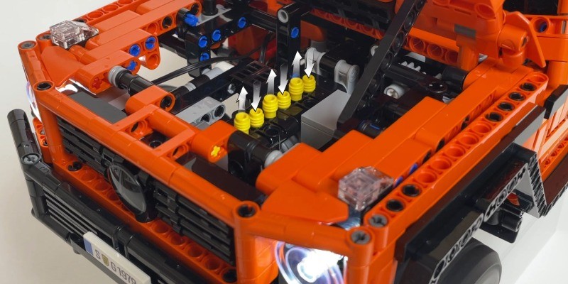 LEGO MOC 42177 Mercedes-Benz G500 PROFESSIONAL Line RC MOD for Powered ...