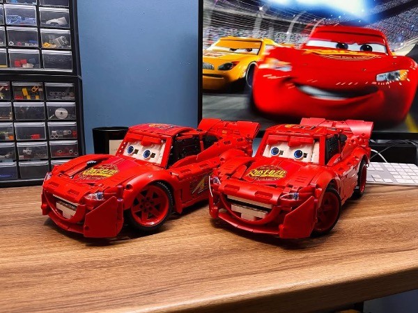 LEGO MOC-212583 Lightning McQueen by denismers | Rebrickable - Build ...
