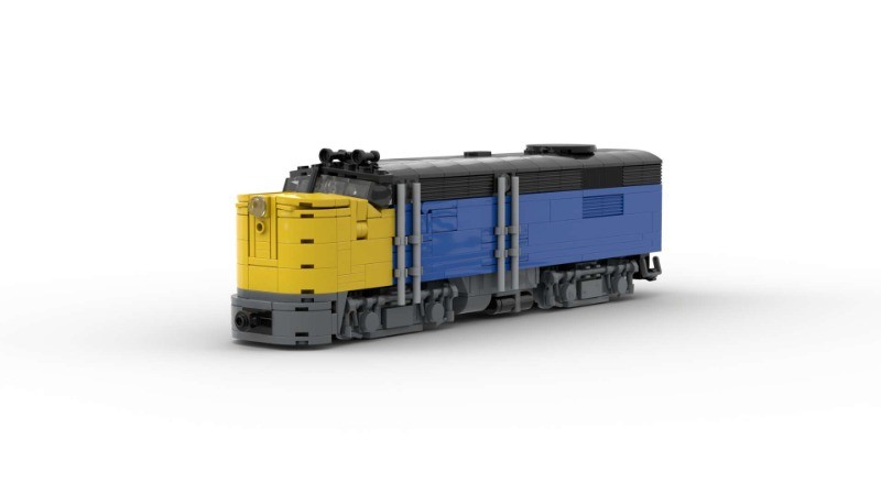 LEGO MOC ALCO FA-2 VIA Rail Pocket Edition by Cola2012 | Rebrickable ...