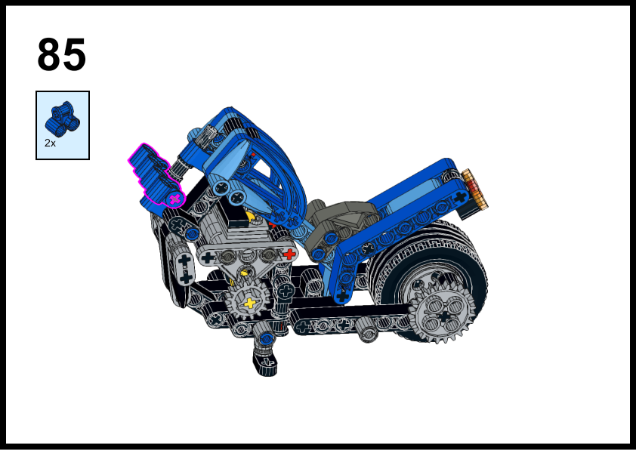 LEGO MOC LEGO Technic City Dusk Chopper by Shwastack | Rebrickable ...