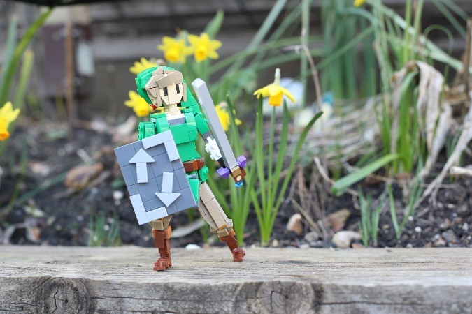 LEGO MOC-201482 Skyward Sword Link Sculpture by octane thermoplastic ...
