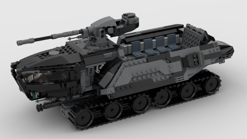 LEGO MOC-180583 FT-OT (Flat Terrain Open Transport) by NageIfar ...