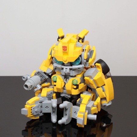 LEGO MOC BUMBLEBEE M1-TRANSFORMERS by choi_dambaek | Rebrickable ...