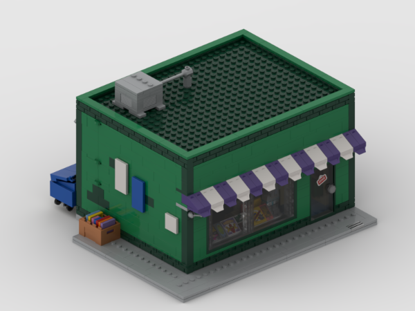 LEGO MOC The Android's Dungeon & Baseball Card Shop The Simpsons by ...