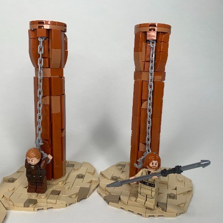 LEGO MOC Geonosian Beasts - Acklay, Reek, & Nexu (from Petranaki ...