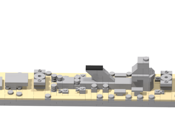 LEGO MOC 1:560 scale Satsuma class battleship(WOWS) by yamato534 ...