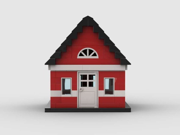 LEGO MOC little red house by PezzidiLego | Rebrickable - Build with LEGO