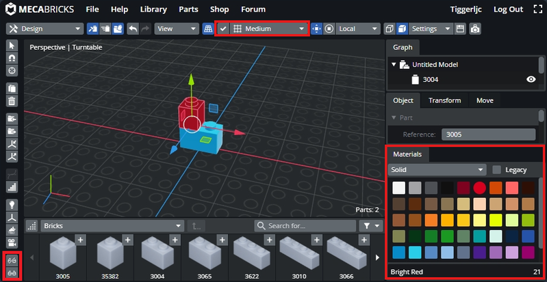 Rebrickable Help Guide: Mecabricks | Rebrickable - Build with LEGO