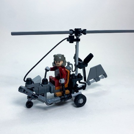 LEGO MOC Gyrocopter by hg_moc | Rebrickable - Build with LEGO