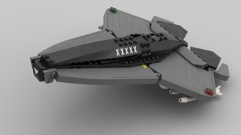 LEGO MOC Futuristic Fighter Jet by Futurism_Lego | Rebrickable - Build ...