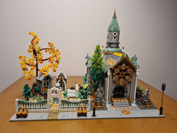 LEGO MOC Elven Temple of the Last Alliance - 10316 Rivendell ...