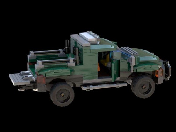 LEGO MOC Forest Pick-up ranger model by The_Forester | Rebrickable ...